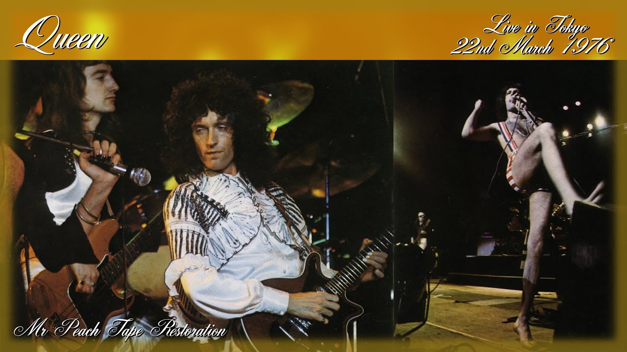 Queen - Tokyo - 22nd March 1976 - Mr Peach Source Restoration - YouTube