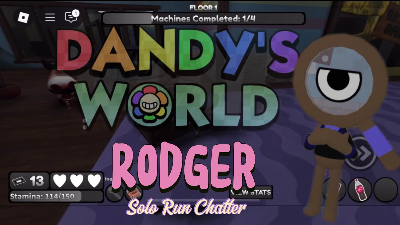 Rodger Run in Dandy's World #roblox #dandysworldroblox #dandy - YouTube