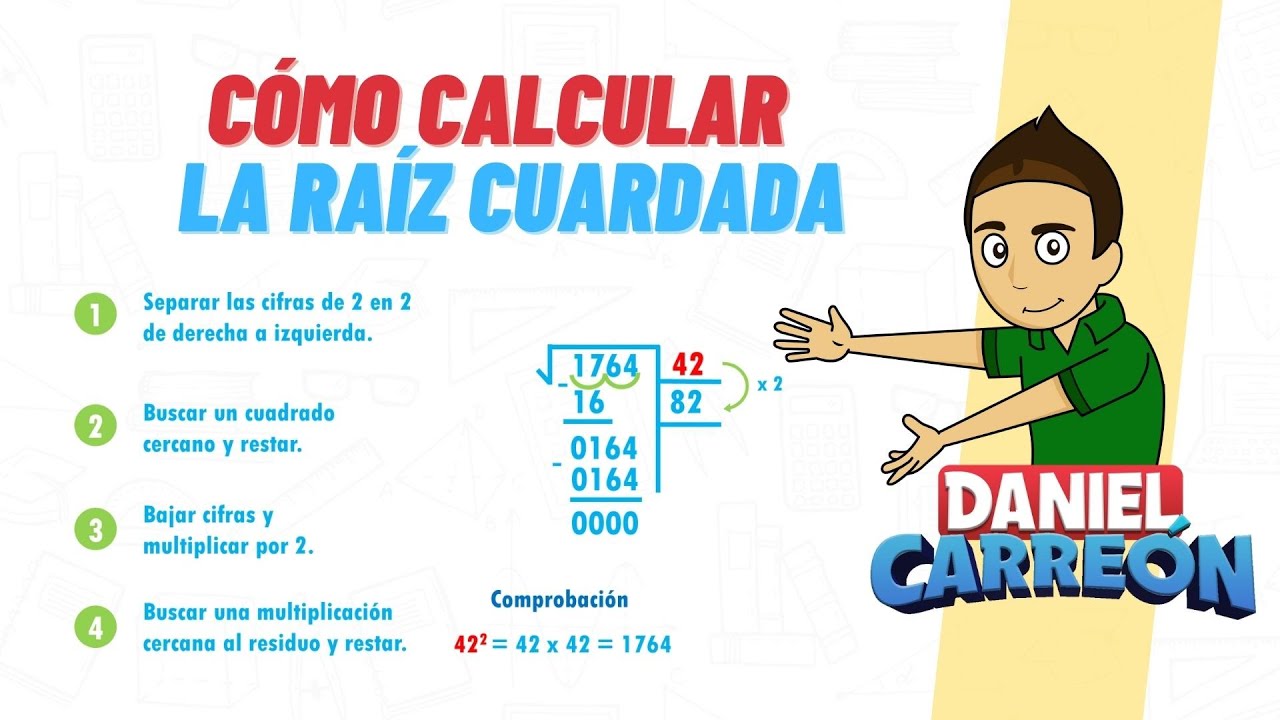 C MO HACER LA RAIZ CUADRADA Super Facil Para Principiantes YouTube