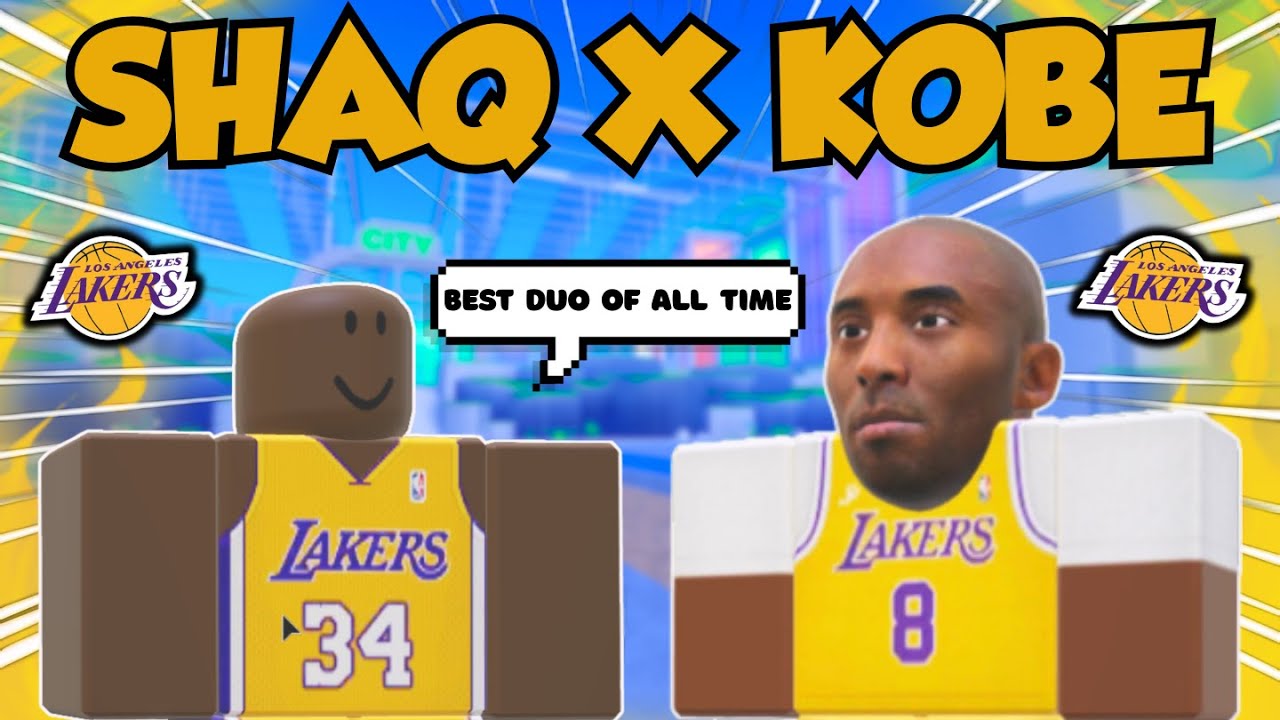 KOBE & SHAQ TAKEOVER HOOPZ BASKETBALL?! | Roblox Hoopz - YouTube