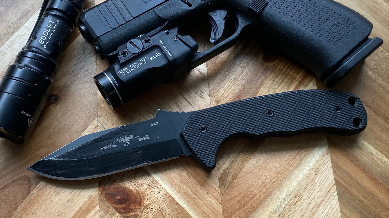 Emerson PUK/Police Utility Knife (Rewind series) - YouTube