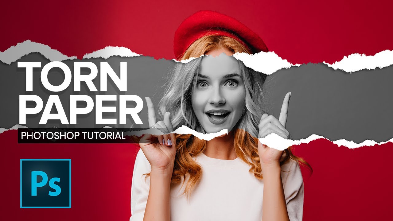 How To Create Torn Paper Effect In Photoshop Photoshop Tutorial YouTube How To Create Torn Paper Effect In Photoshop Photoshop Tutorial YouTube
