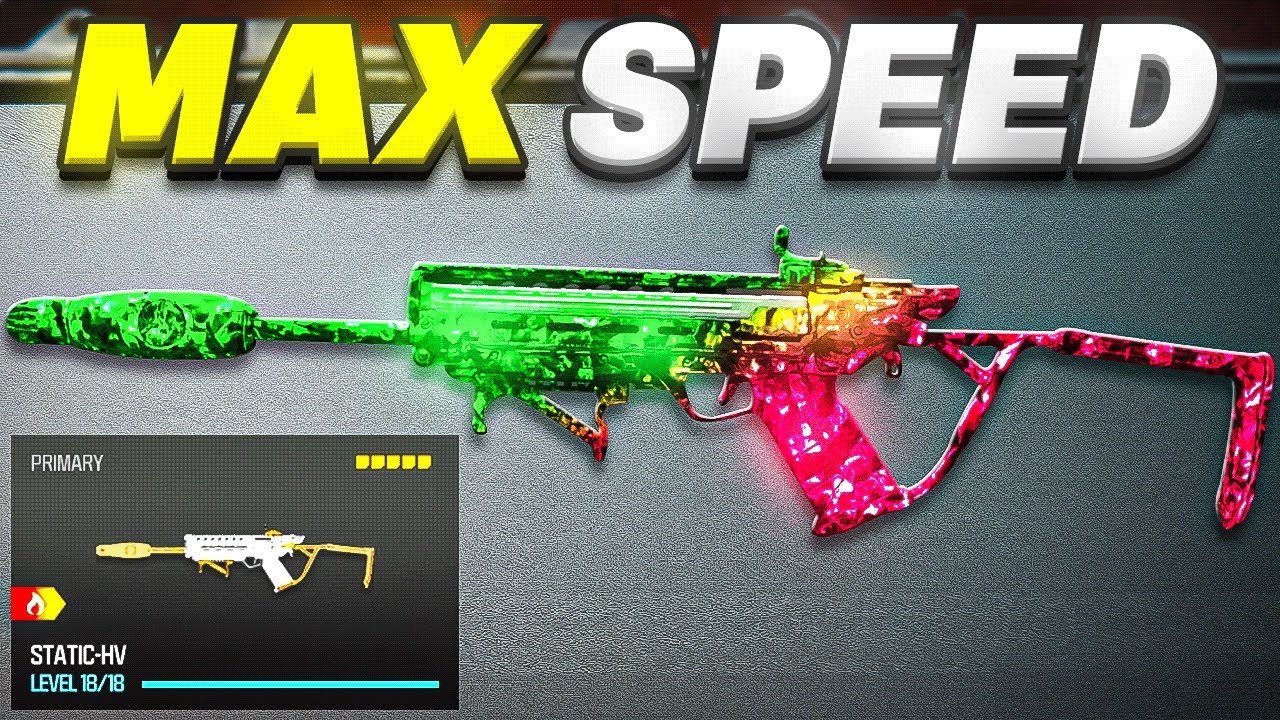 new *BROKEN* STATIC-HV LOADOUT in WARZONE... (Best STATIC HV Class ...