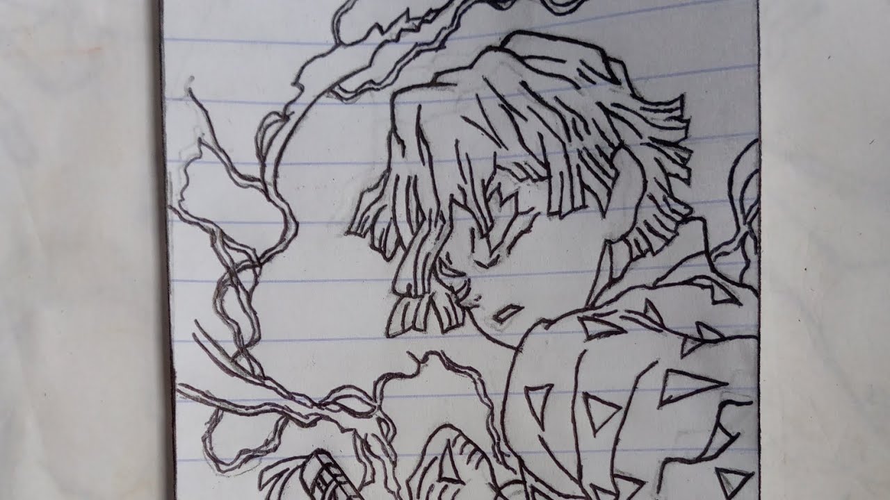 Drawing Zenitsu (Thunder Clap and Flash) - YouTube