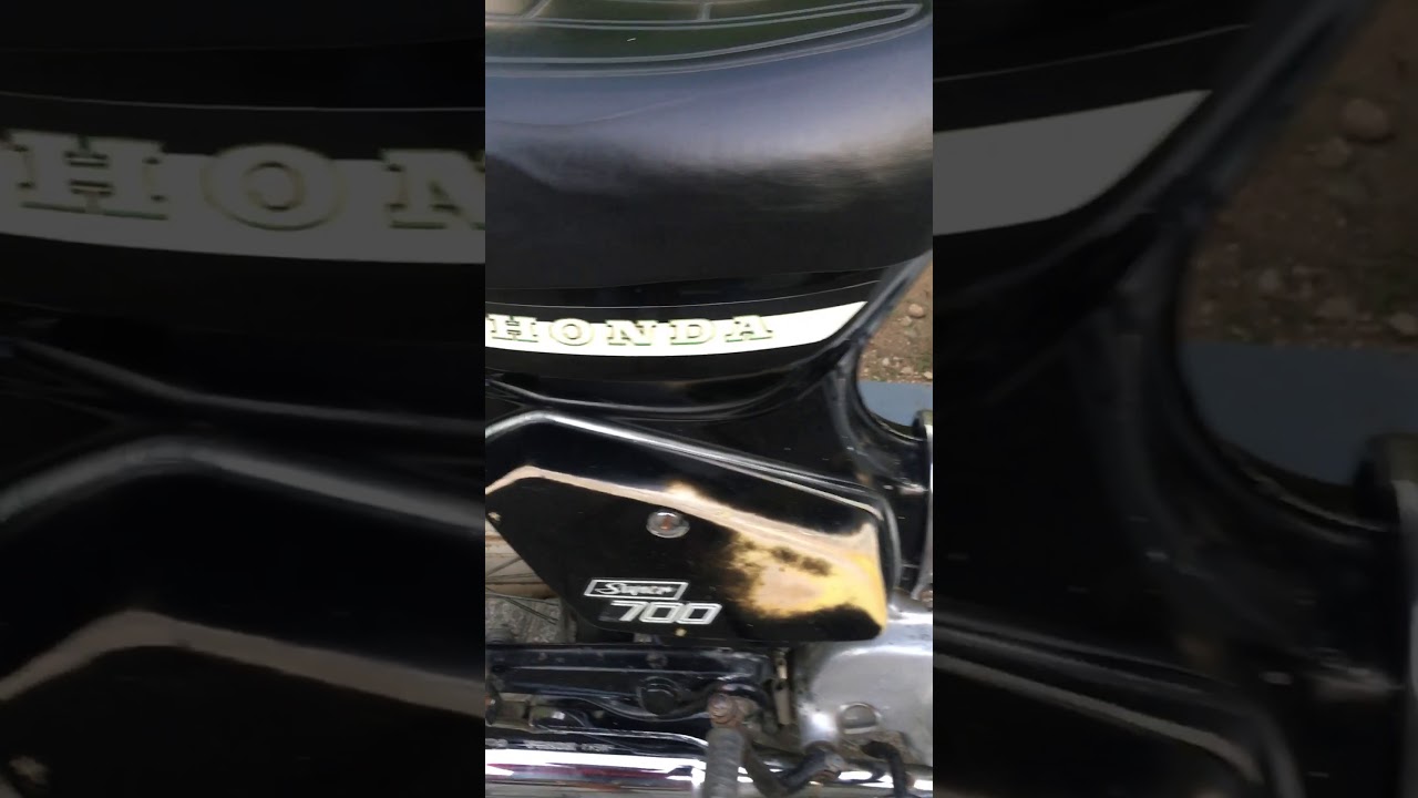 Honda c700 tersajang motor - YouTube