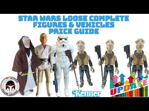 Vintage Star Wars Price Guide | Kenner Action Figures & Vehicles - YouTube