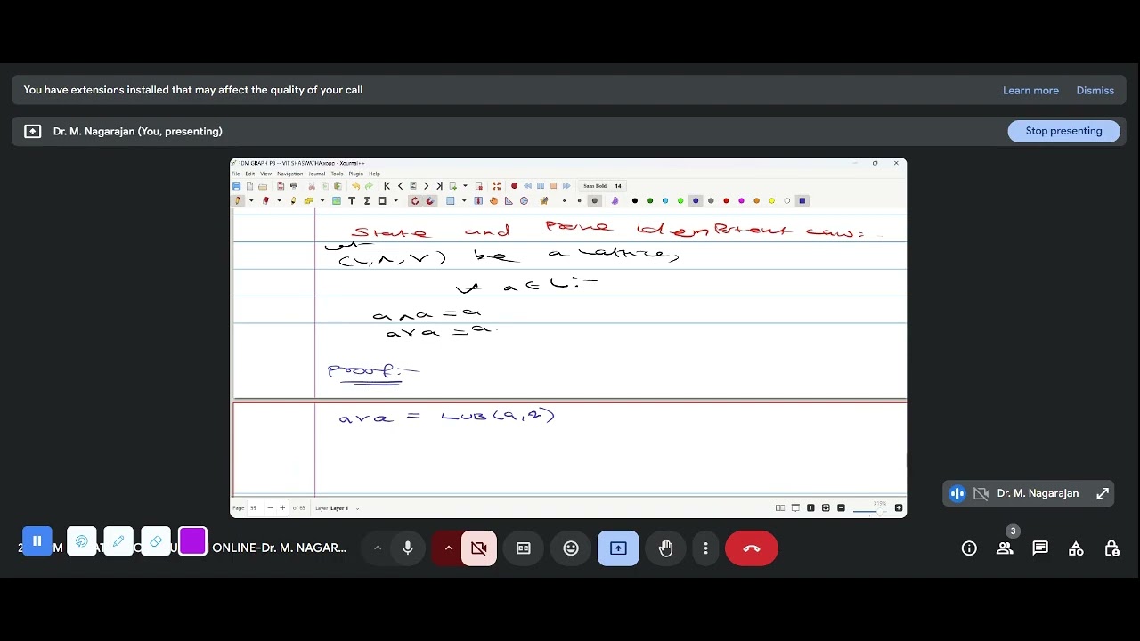 Discrete Mathematics: Lattice: Properties Idempotent Properties - YouTube