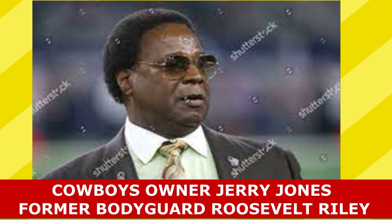 ROOSEVELT RILEY / DALLAS COWBOY OWNER JERRY JONES FORMER PERSONAL ...