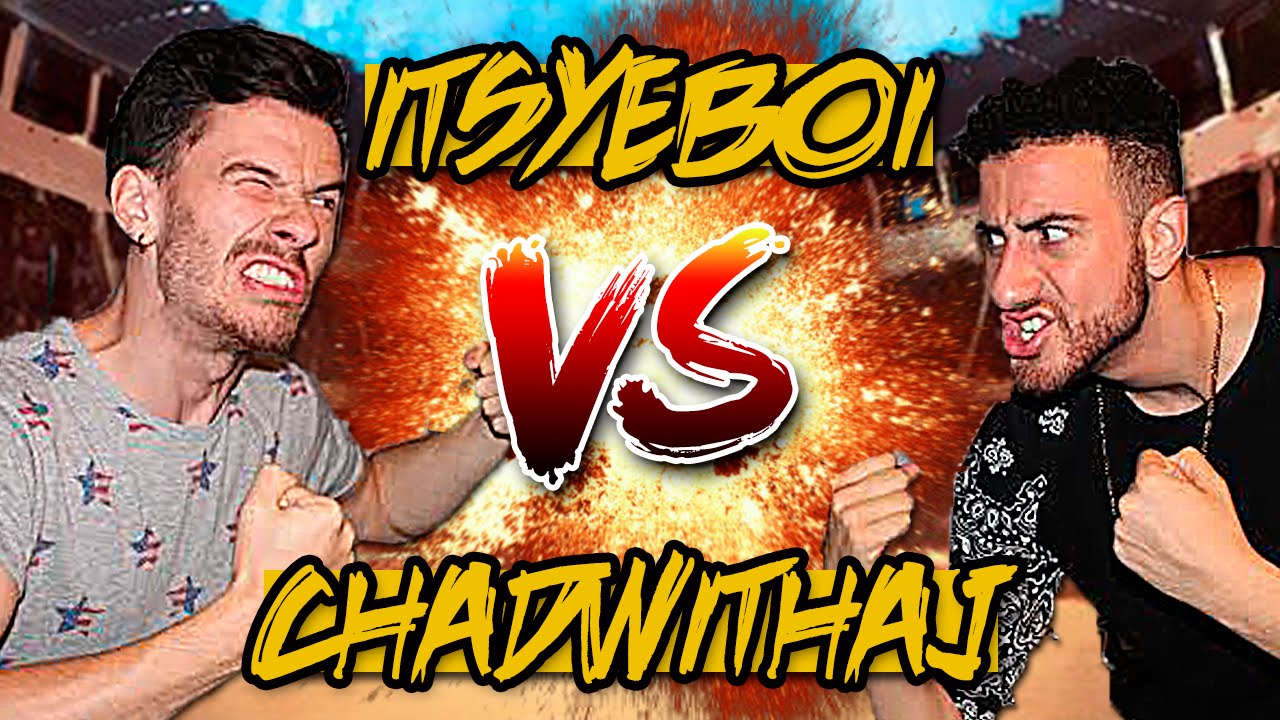 ITSYEBOI VS. CHADWITHAJ - INSANE ROOMMATE WAR!!! - YouTube