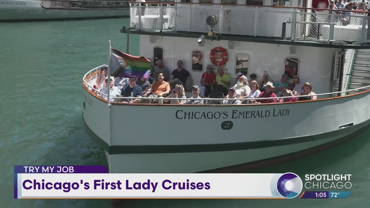 Try My Job: Chicago's First Lady Cruises - YouTube
