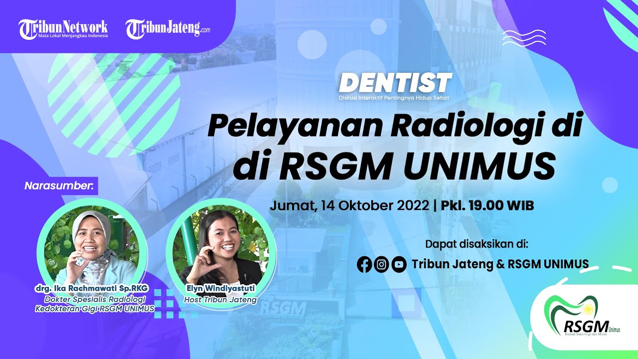 Pelayanan Radiologi di RSGM UNIMUS | DENTIST - YouTube
