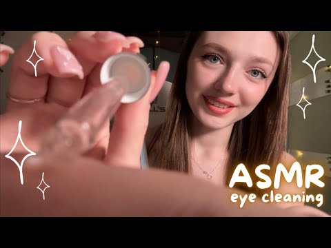 ASMR Eye Cleaning 👁️ The Best Visual Trigger 😍