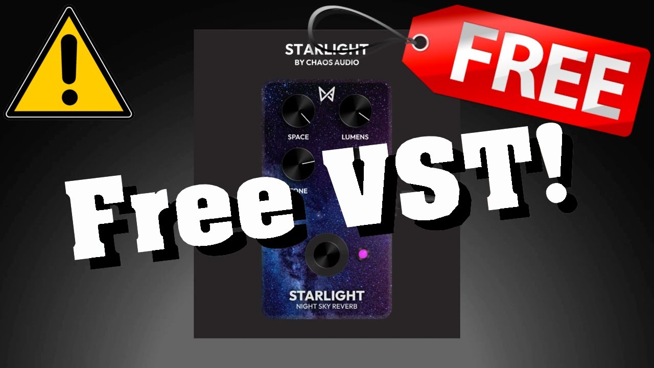 【New Free VST!】Best Free Shimmer Reverb VST Plugin? Starlight - Night Sky Reverb by Chaos Audio ...