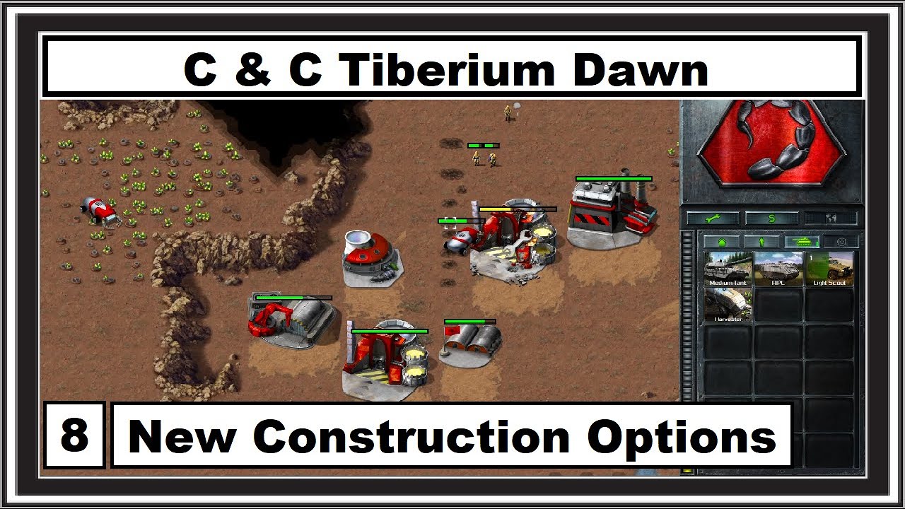 C&C Tiberium Dawn Remastered | NOD | #8 | New Construction Options ...