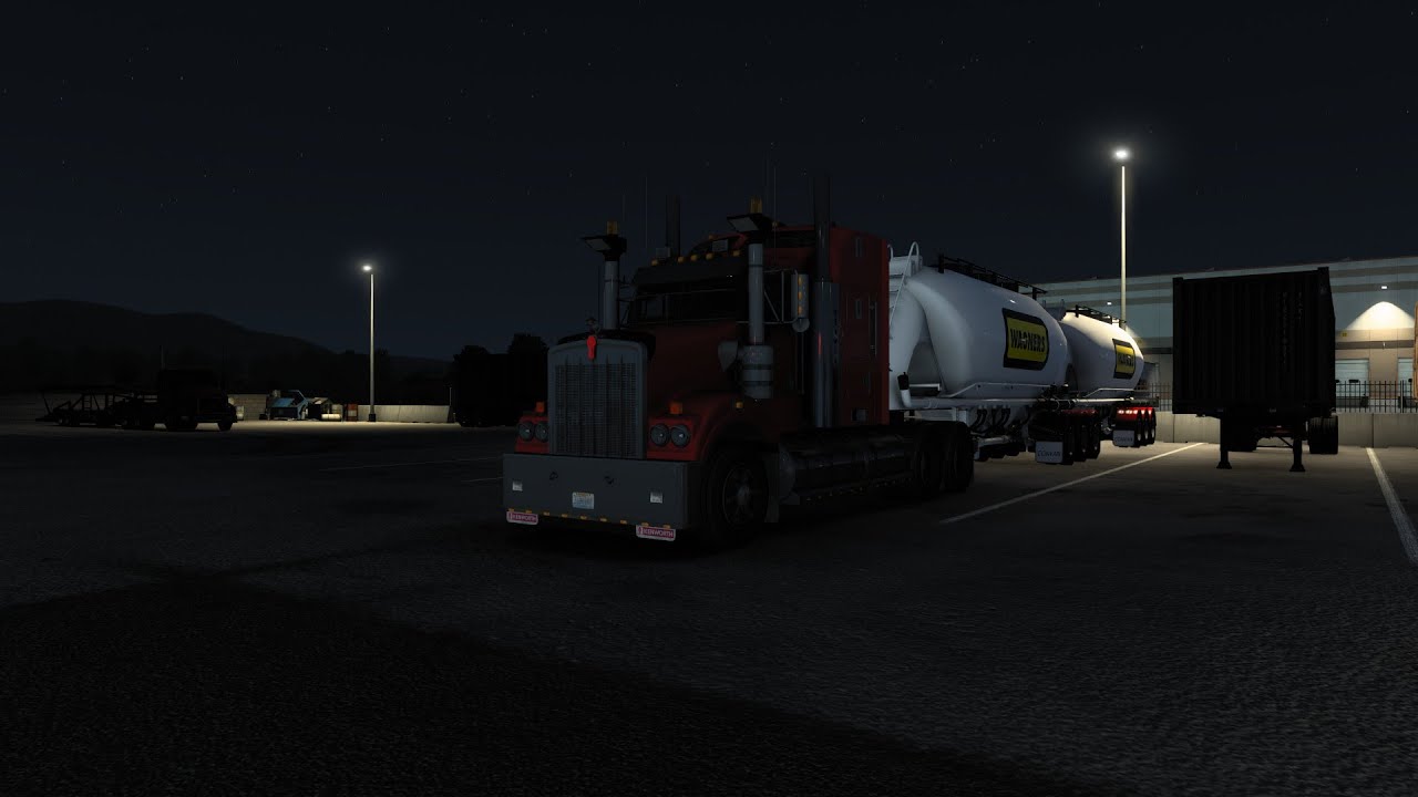 ATS SWR Customs Kenworth T408 SAR Drive - YouTube