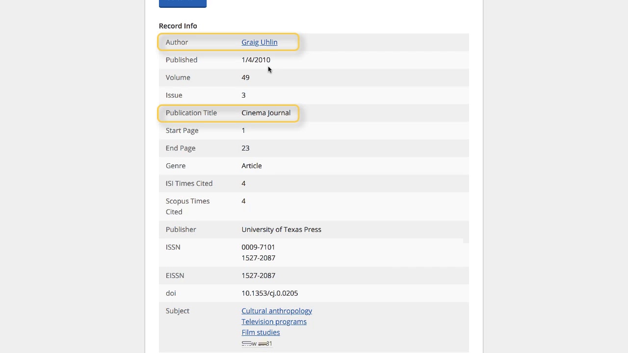 How to Find and Access Articles Using U-M Library Search - YouTube