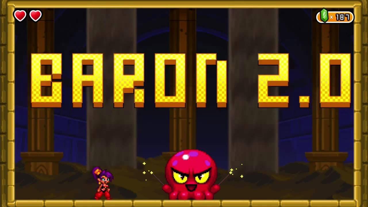 Shantae and the Pirate's Curse Squid Baron (No damage) - YouTube