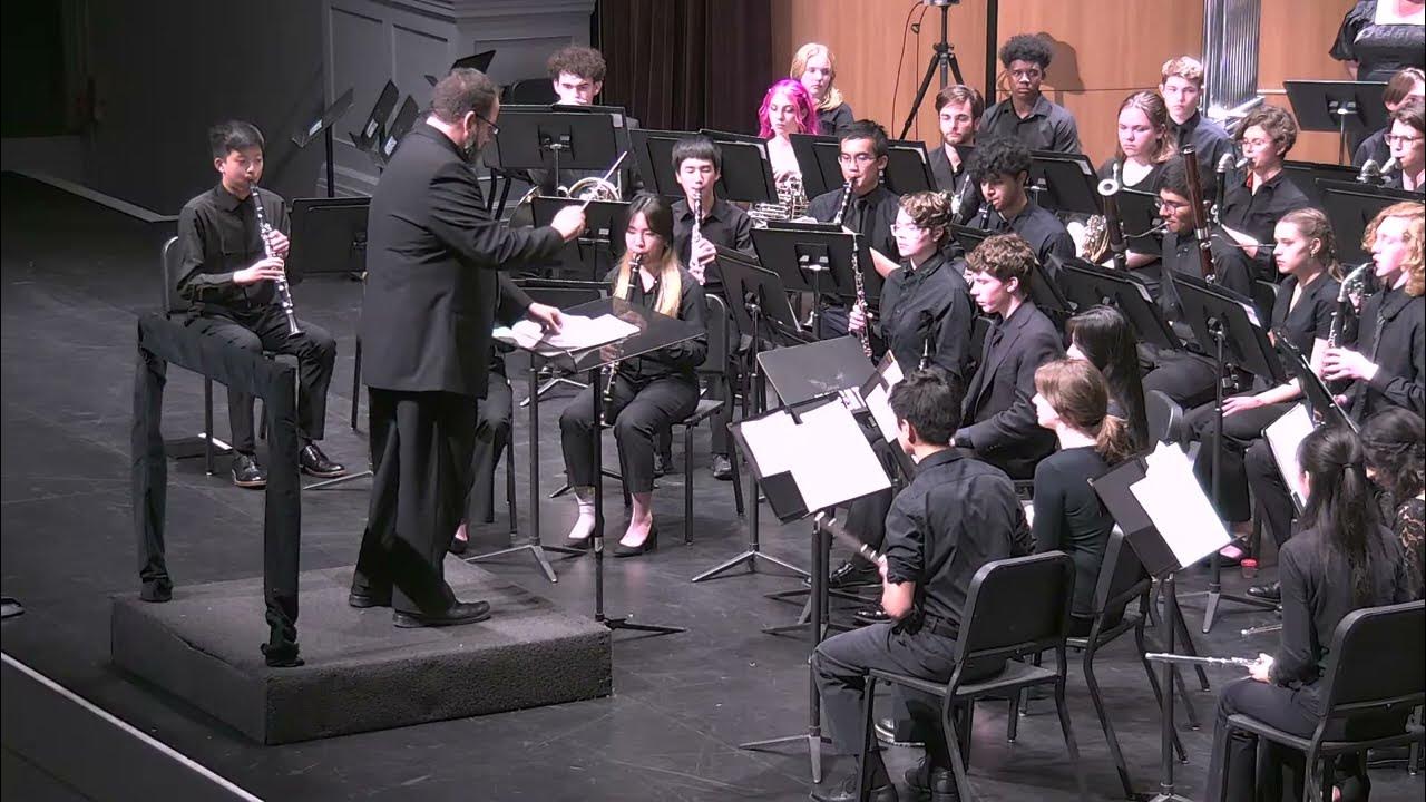 ECU Symphonic Wind Ensemble with Enloe High School Wind Ensemble - YouTube