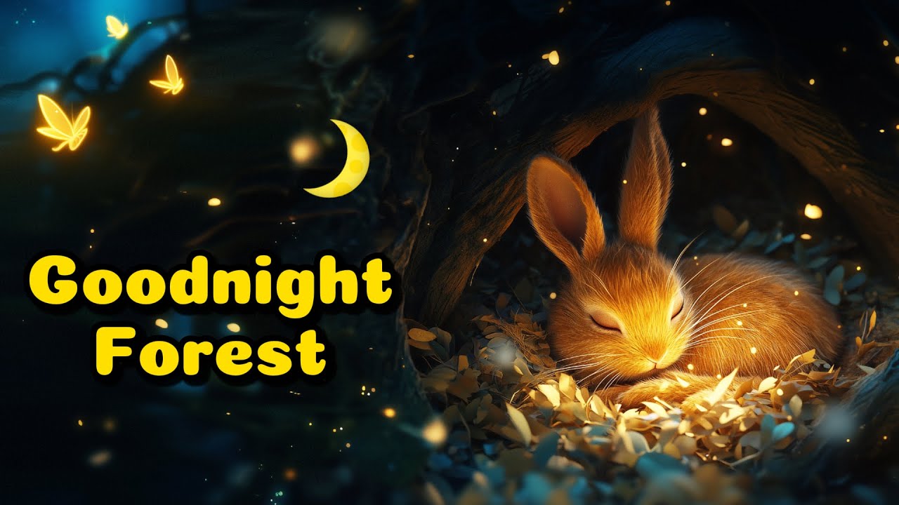 Goodnight Forest Animals🌙 🌲Calming Bedtime Story for Kids with Relaxing ...