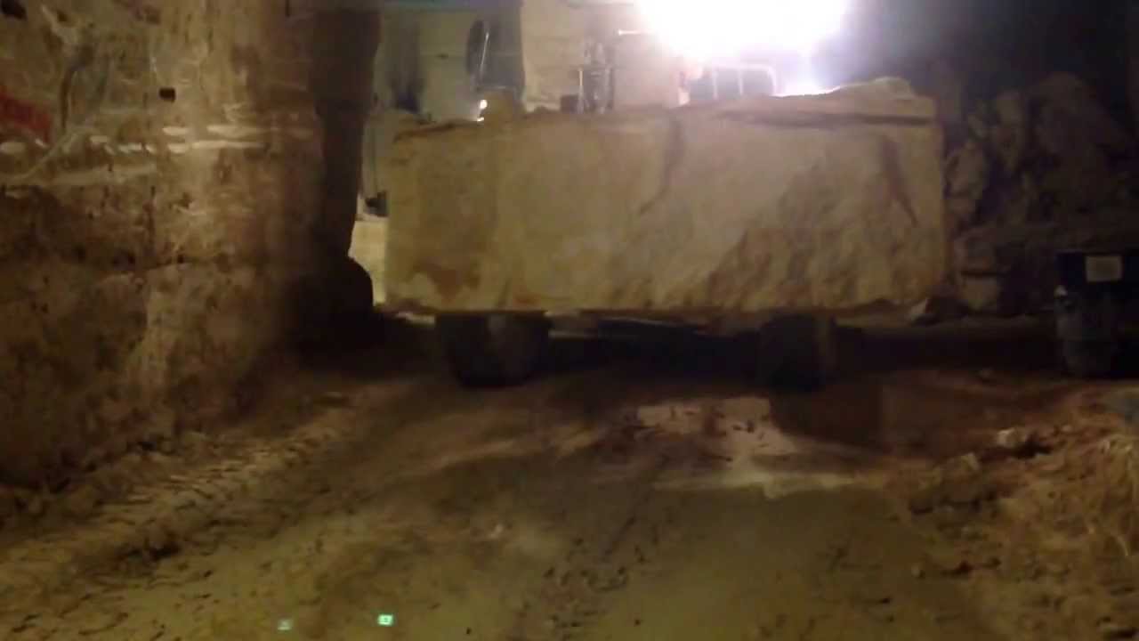 Park Lane Underground Bath Stone Quarry, Manitou 7140. - YouTube