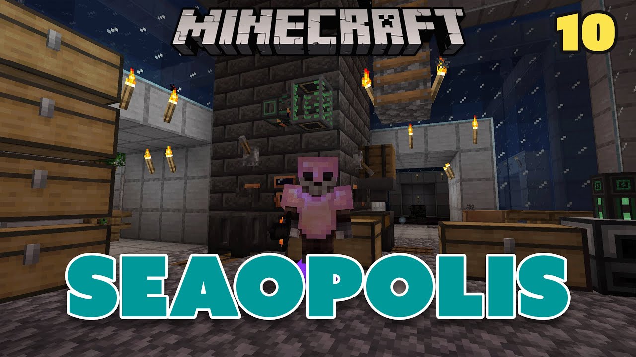 Minecraft - Seaopolis - 10 - Nether You Mind - YouTube