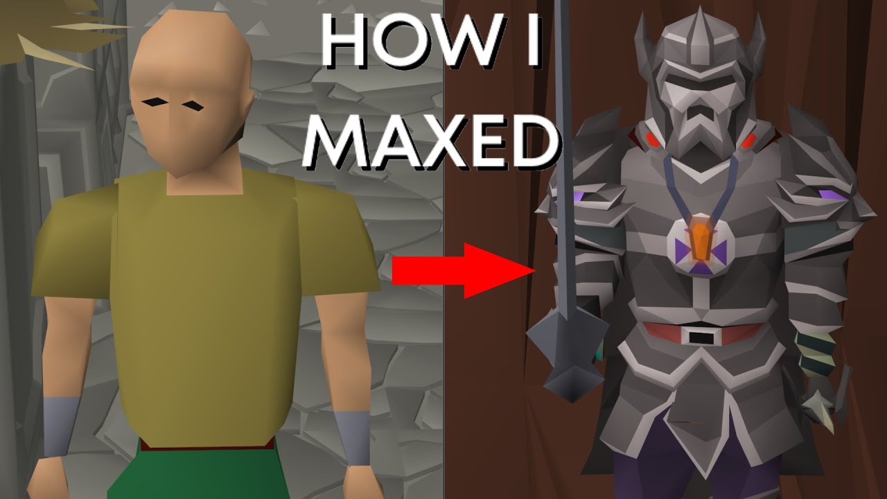 How I maxed in OSRS - YouTube