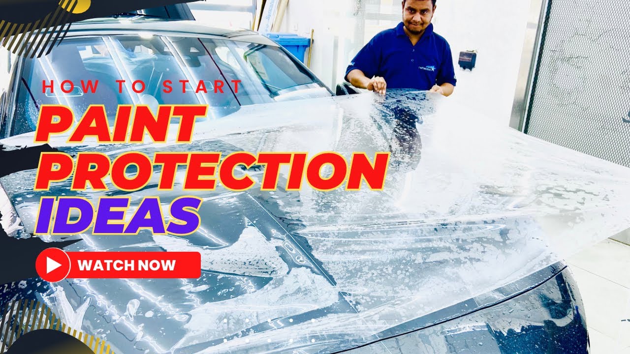 Paint protection install tips 🤫! How to install paint protection - YouTube