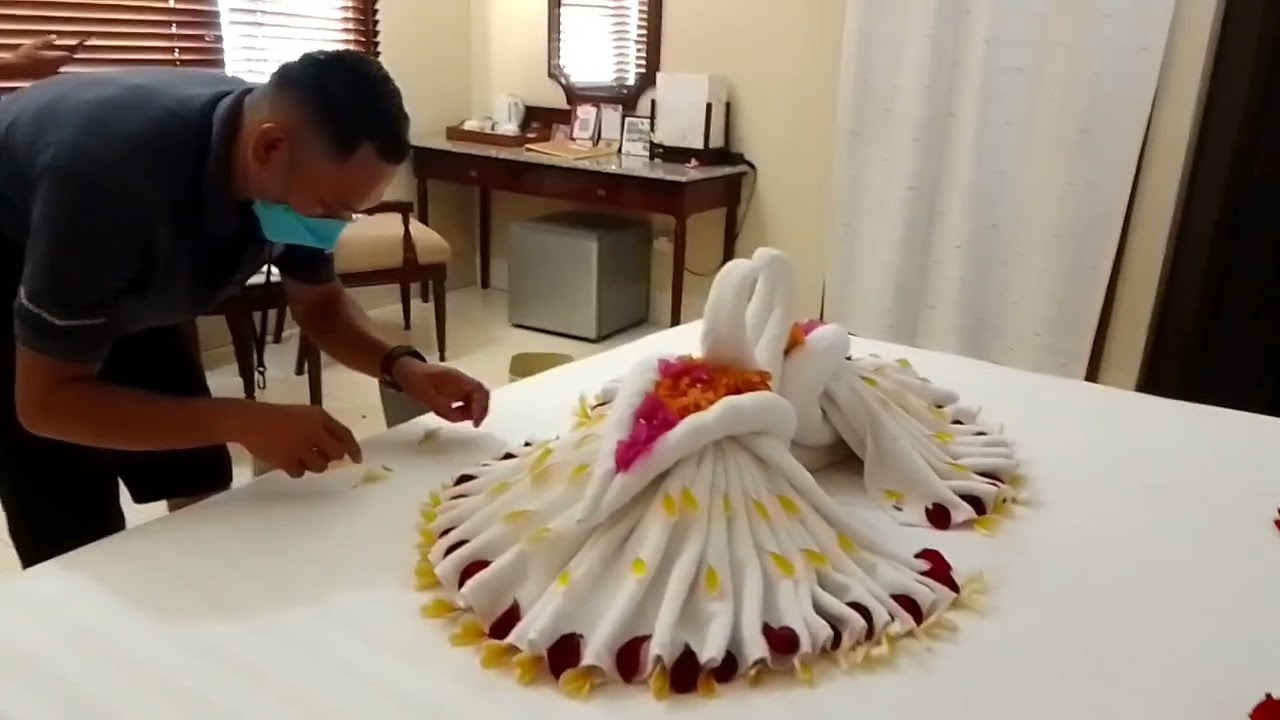 setapan kamar hanimun - YouTube