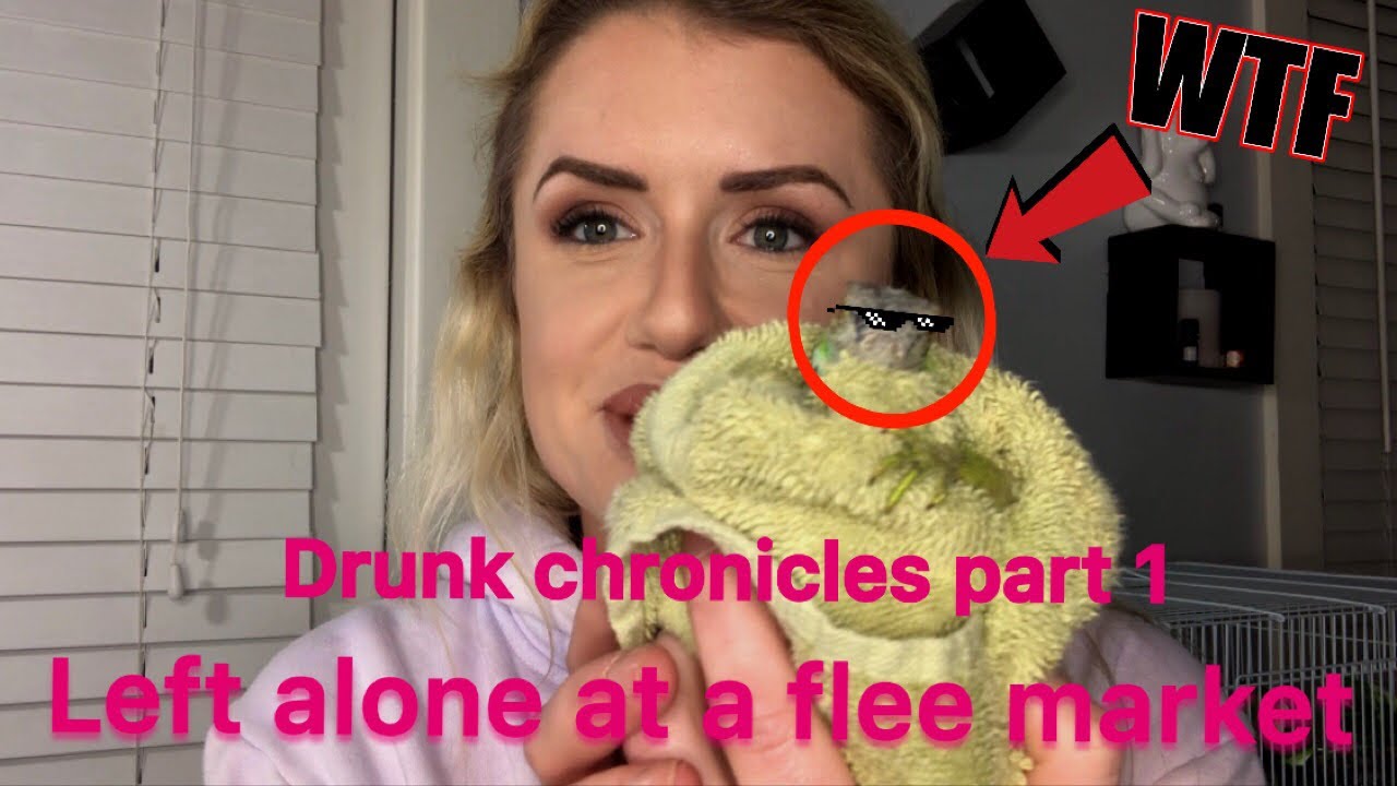 Drunk Chronicles Part I, Getting left alone at a flee market! - YouTube