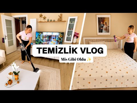 Temizlik Vlogu 🧹 | Baştan Aşağı Ev Temizliği | Yeni Philips Dikey Süpürgemle İlk Temizlik