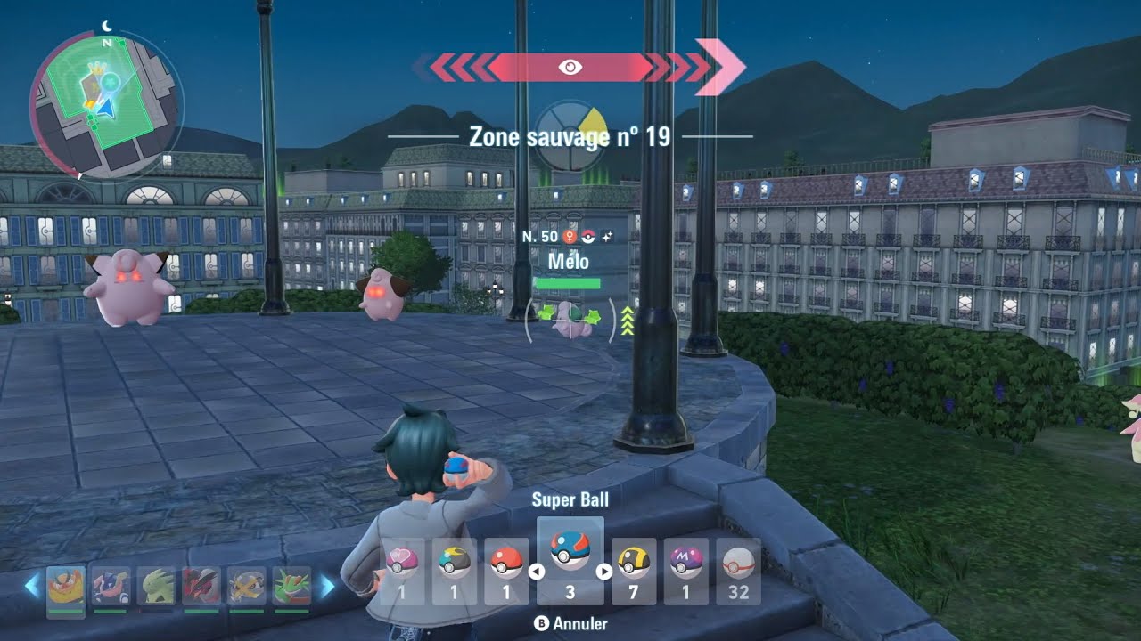 Pokemon Z-A easiest way to hunt melo/Cleffa shiny - YouTube