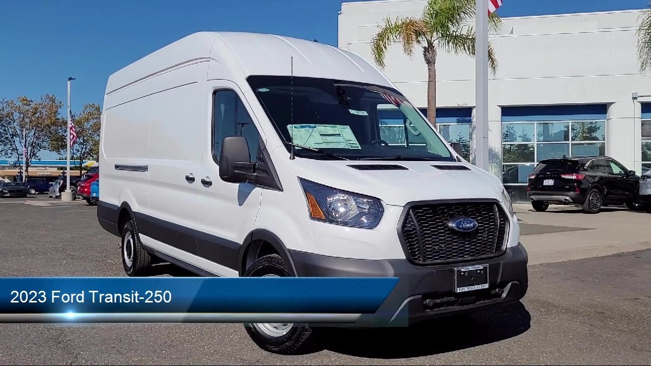 2023 Ford Transit-250 3D Extended Cargo Van Oakland Alameda San Leandro ...