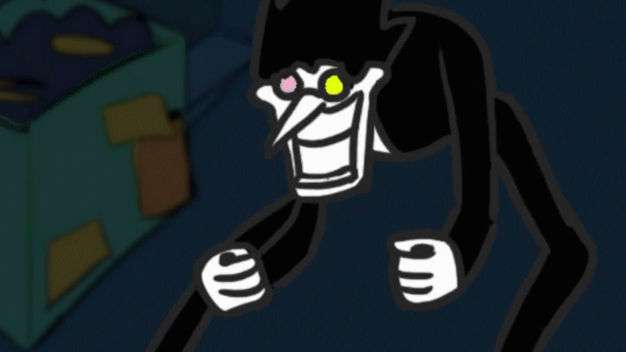 Spamton theme but with cursed deltarune images - YouTube