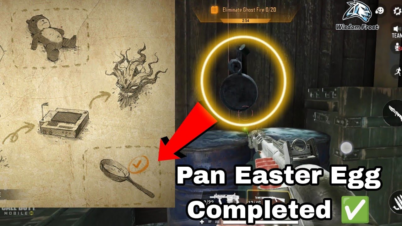 How to Complete Pan Easter Egg in Zombies Mode | Cod Mobile - YouTube