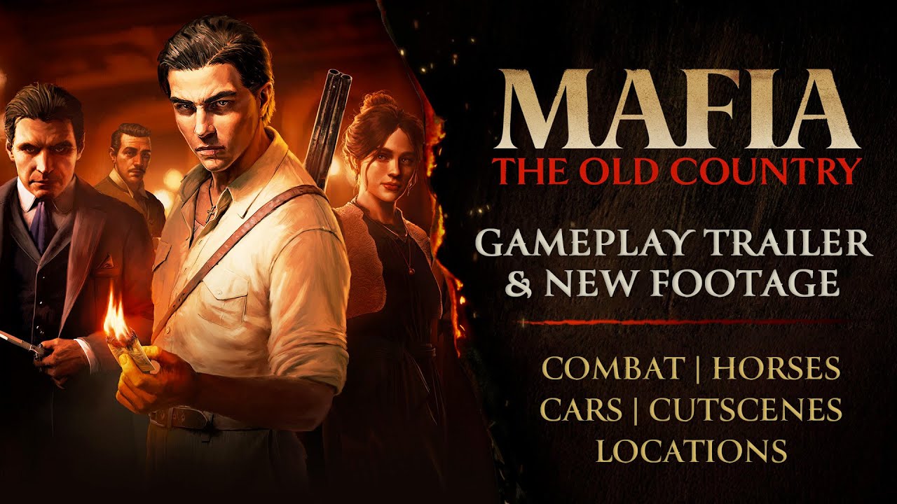 Mafia: The Old Country | Gameplay Trailer & New Footage - Combat, Cars ...