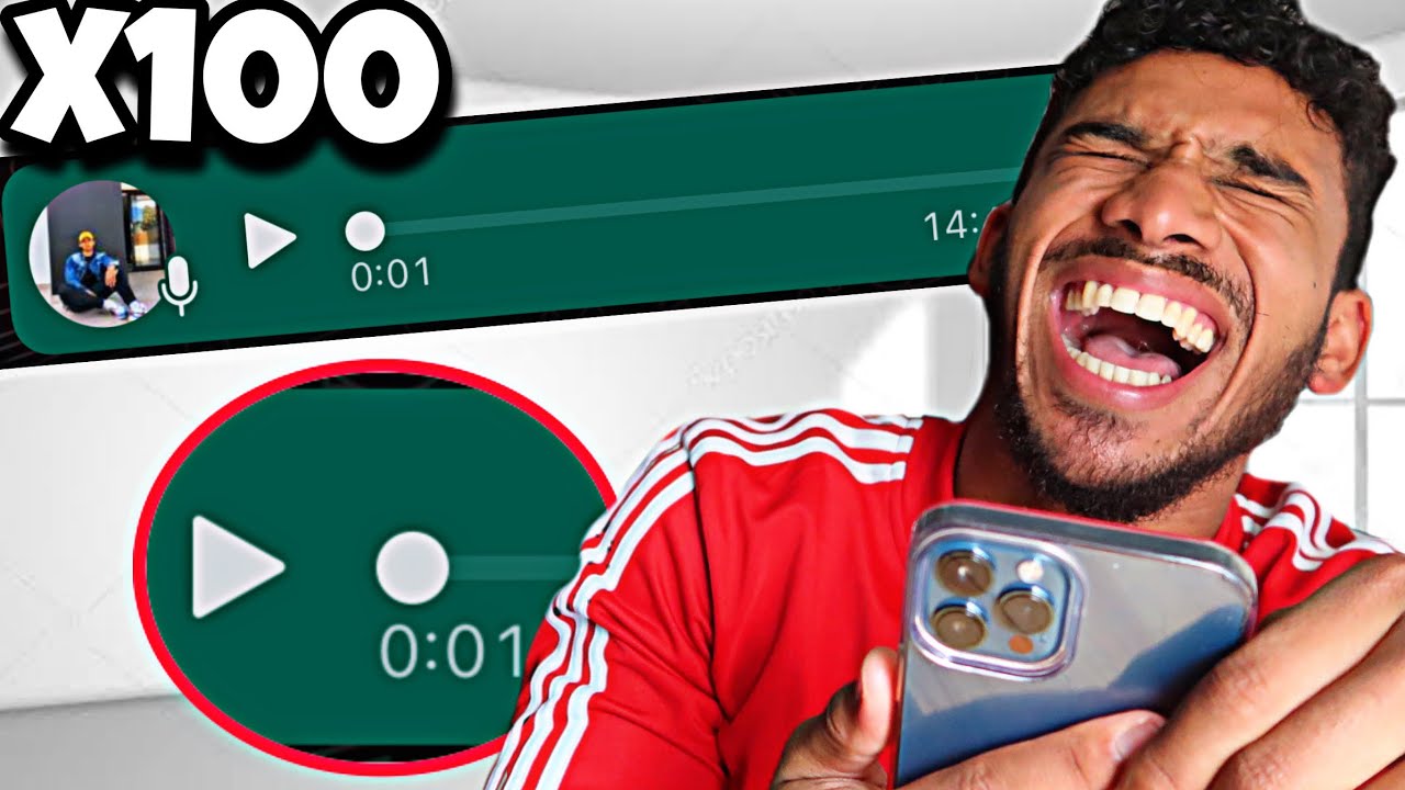 1 SECOND VOICE-NOTE Prank on Entire Family! - YouTube