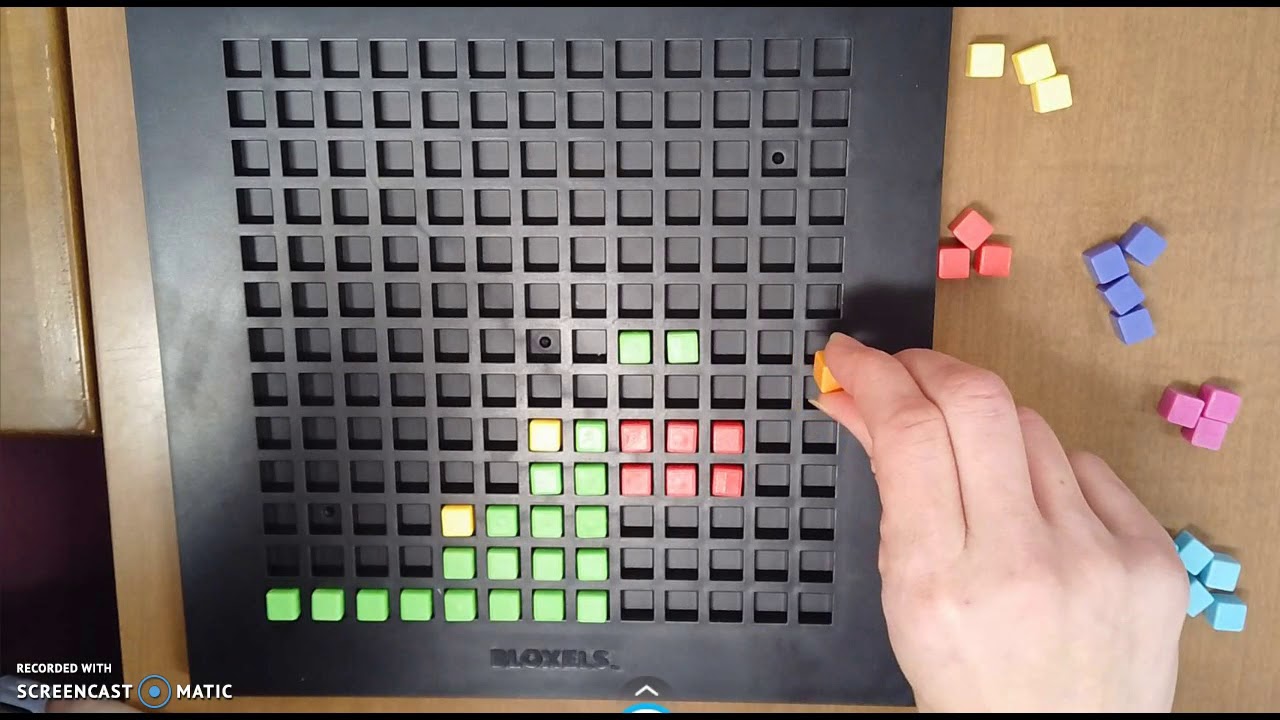 Bloxels EDU Building a room and capturing it - YouTube