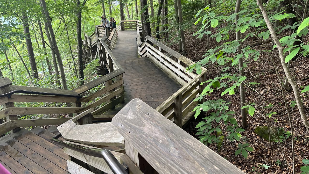 New River Gorge Bridge Overlook Stairs - YouTube