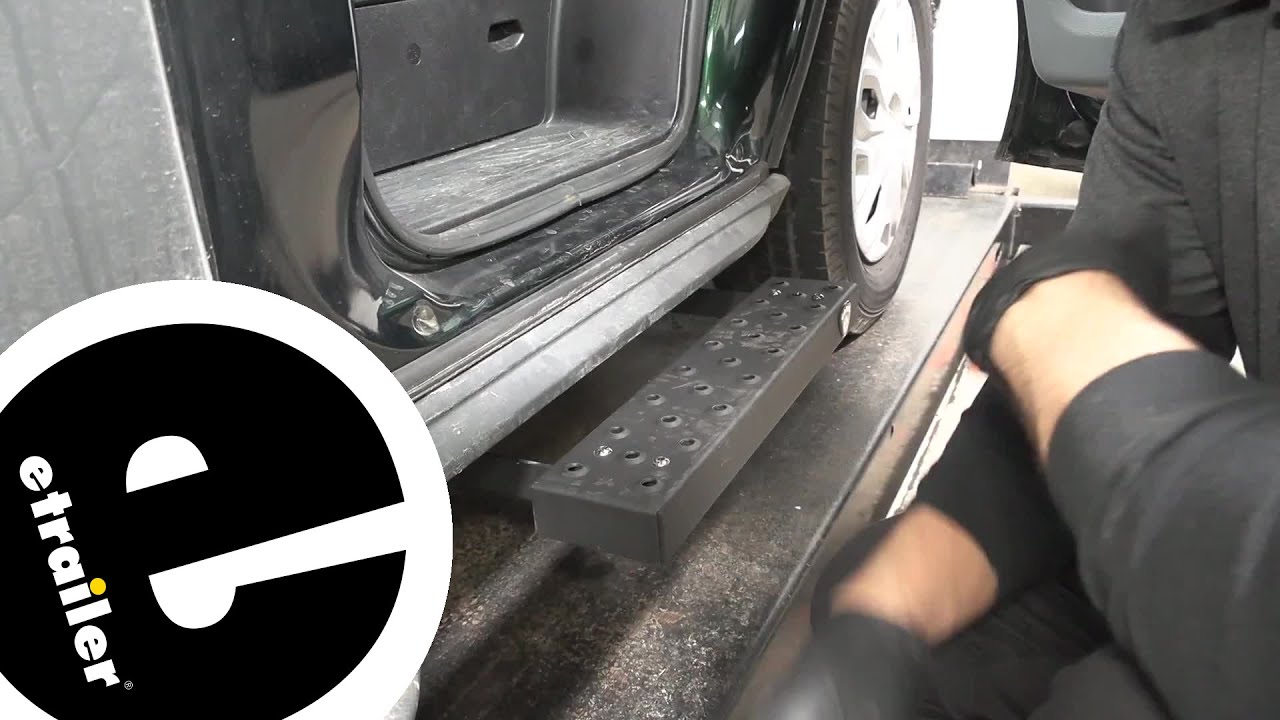 etrailer | Carr Transit Step for Cargo Vans Spec Review - YouTube