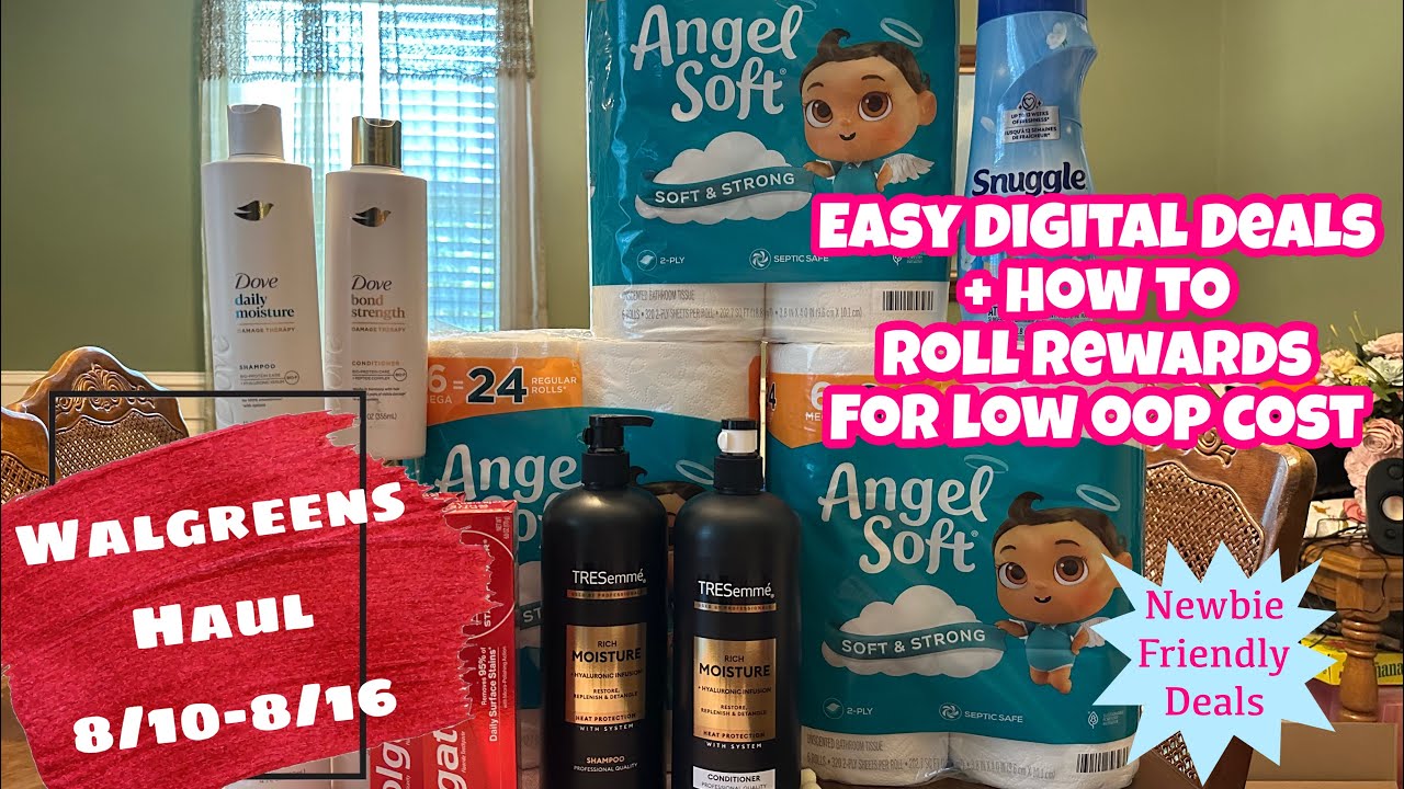 WALGREENS HAUL 8/10-8/16 | NEWBIE FRIENDLY DEALS | EASY DIGITAL DEALS ...
