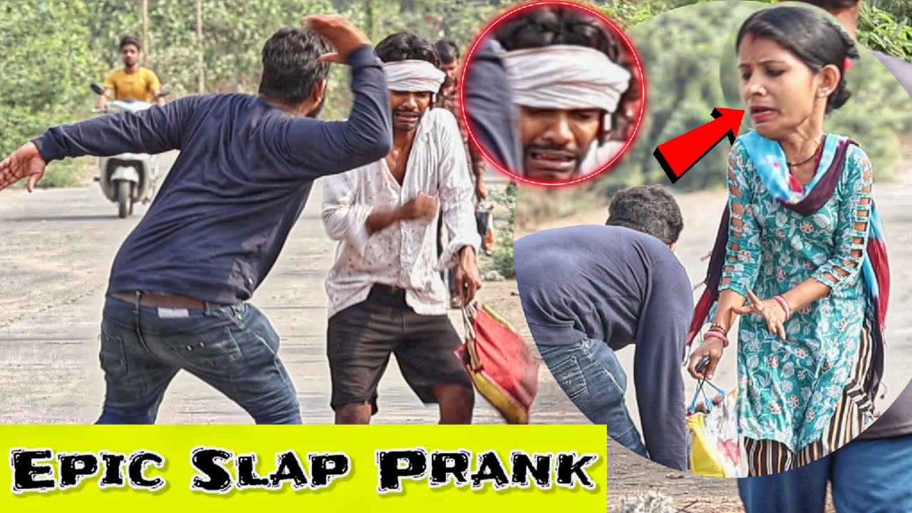 Epic Slap Prank 🤣 | Govind ke prank | #prank - YouTube