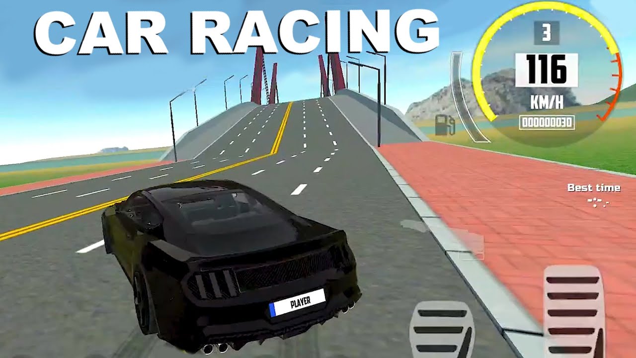 Car Racing - Traffic Racer - Car Driving Games - Bara Gaming Zone - YouTube