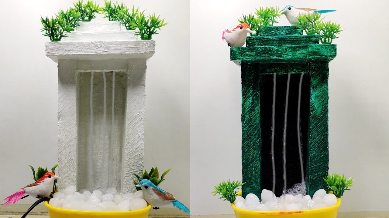 Awesome Beautiful Indoor Waterfalls Water Fountain | Indoor Tabletop ...