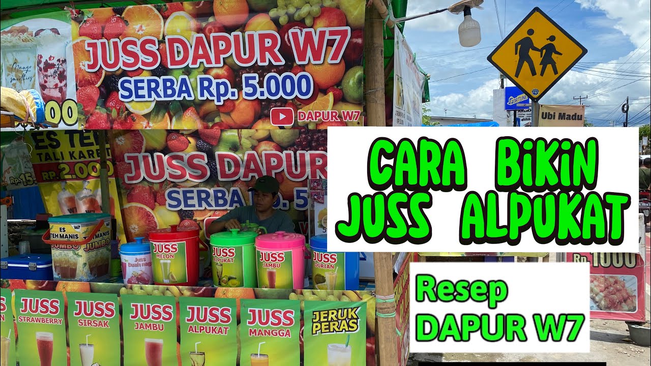 RESEP JUSS ALPUKAT SERBA 5000 ,IDE JUALAN MENJANJIKAN #youtuberpemula # ...