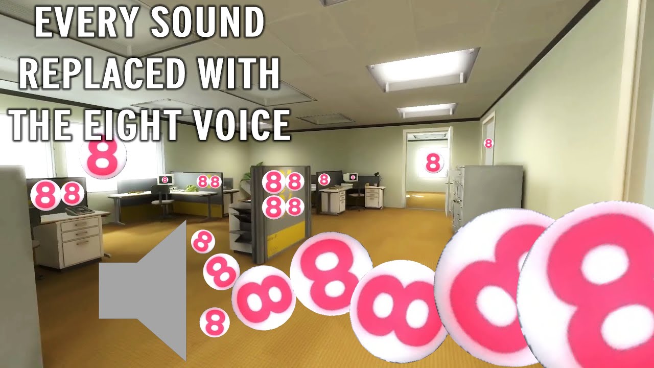 The Stanley Parable but every sound is replaced with the Eight Voice ...