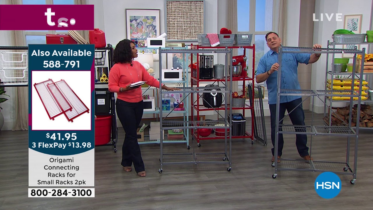 Origami Heavy Duty 4Tier Rack 2pack - YouTube