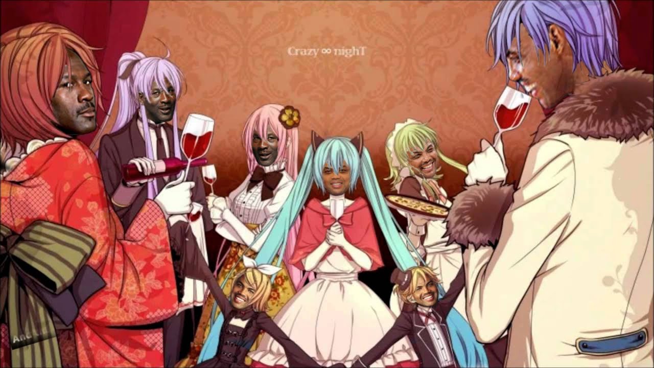 Crazy slam night (【ボカロ8人】Crazy ∞ nighT【オリジナル】):Quad City DJs vs ...