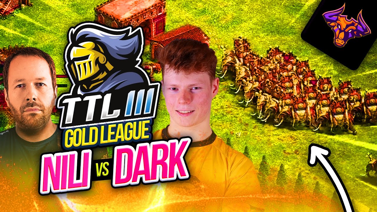 Nili vs Dark in TITANS GOLD LEAGUE #ageofempires2 #rts - YouTube