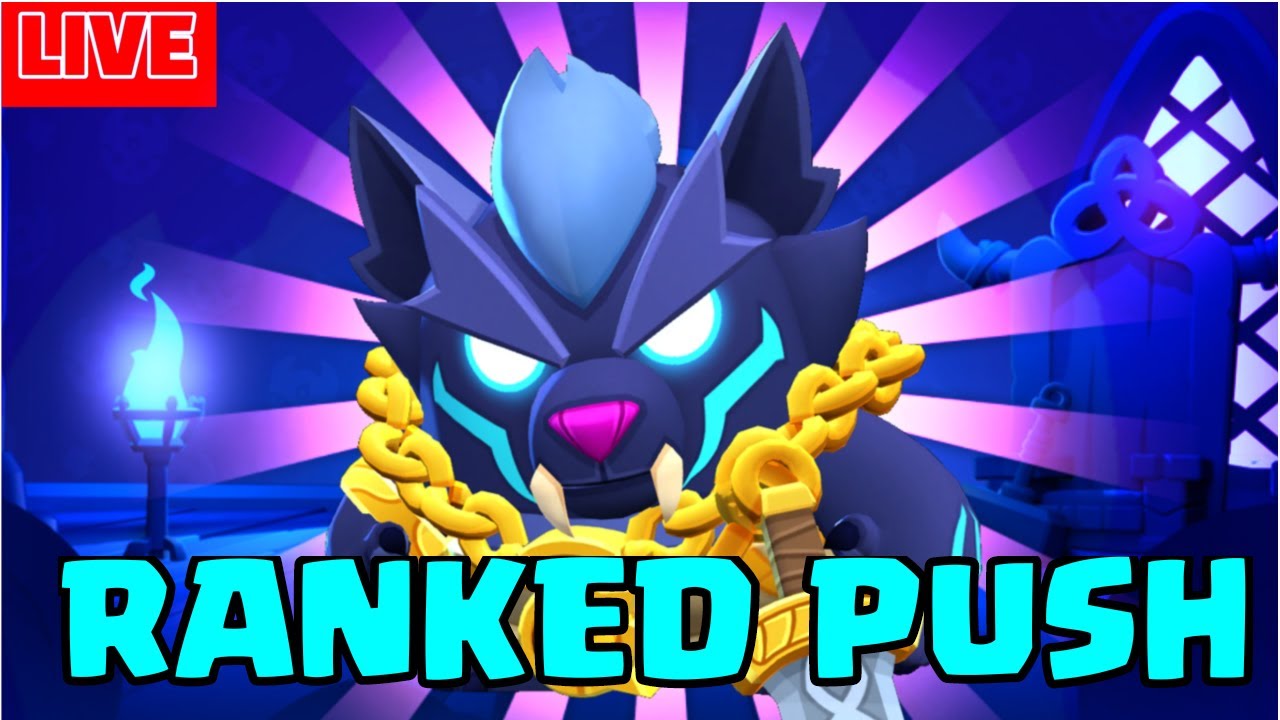 RANKED PUSH? | Brawl Stars Live - YouTube