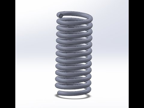 "Drawing a Spring for the Adjustable Knurling Tool in SolidWorks ...